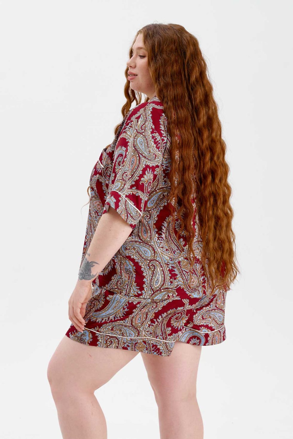 Red Longline Triangle Lace Bralette Bras| IDENTITY LINGERIE