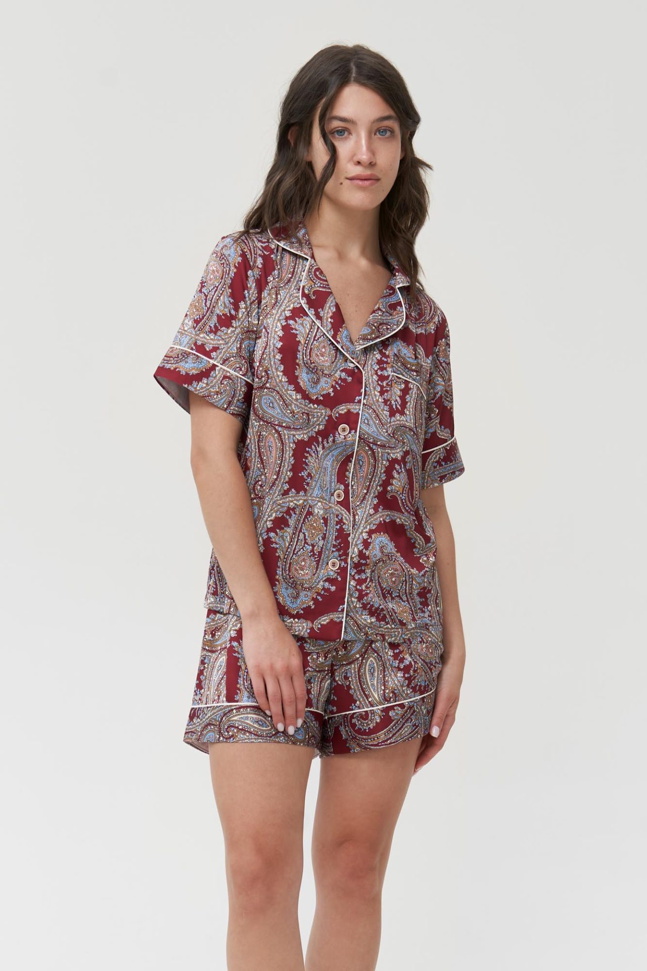 Red Longline Triangle Lace Bralette Bras| IDENTITY LINGERIE