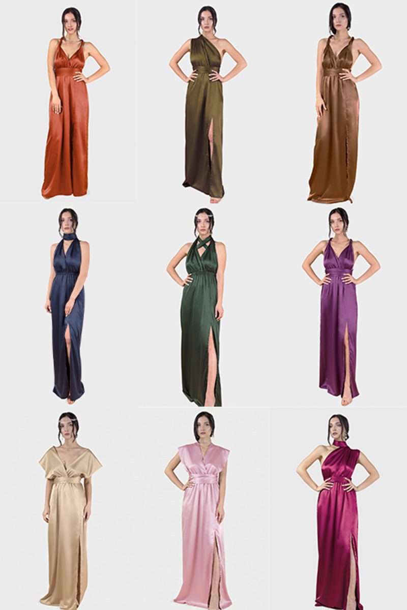 Infinity Dresses, Multiway Dress, Fuchsia Pink Dress | IDENTITY