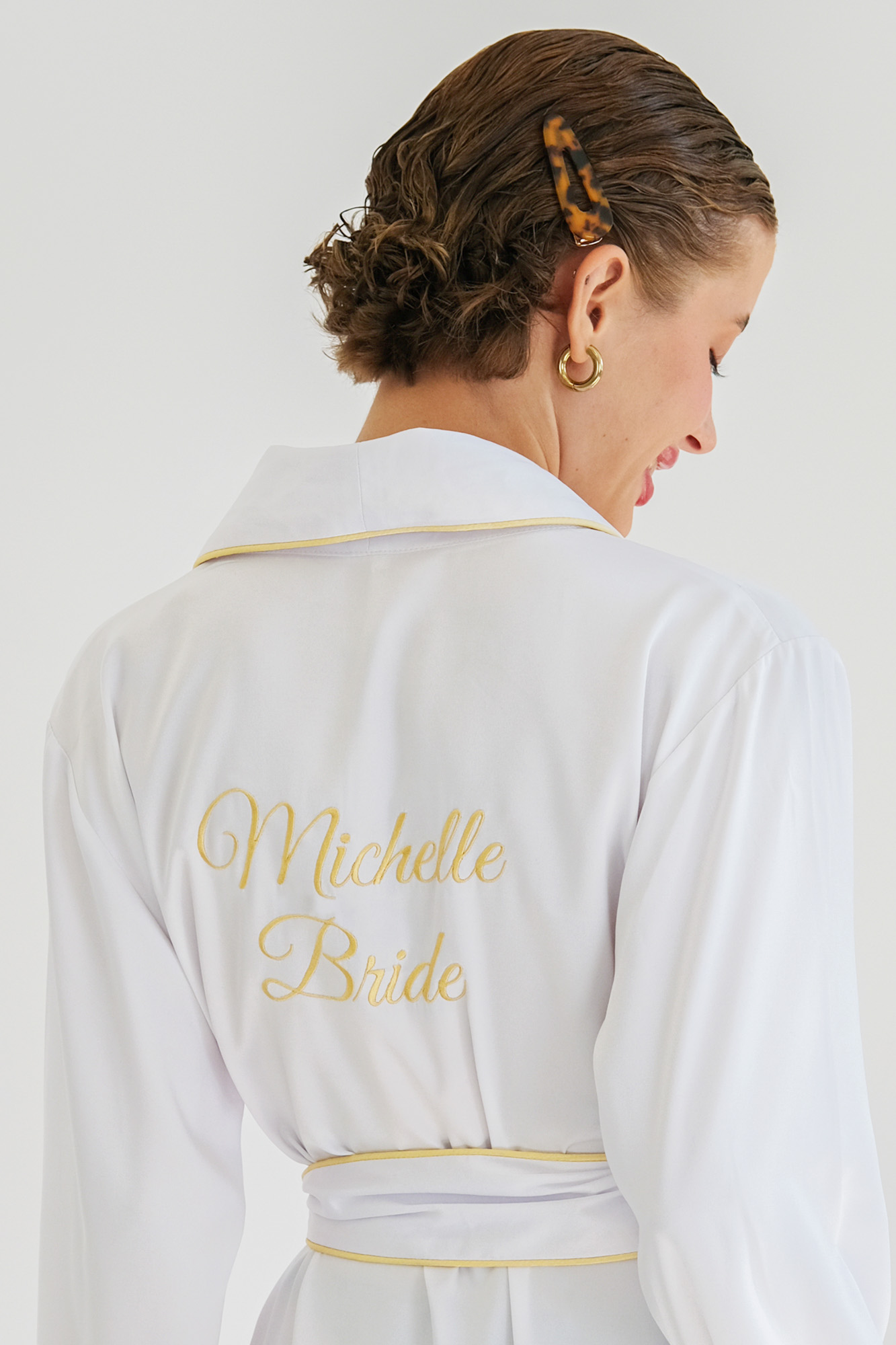 Kimono Robes, Ivory Kimono Dressing Gowns | IDENTITY
